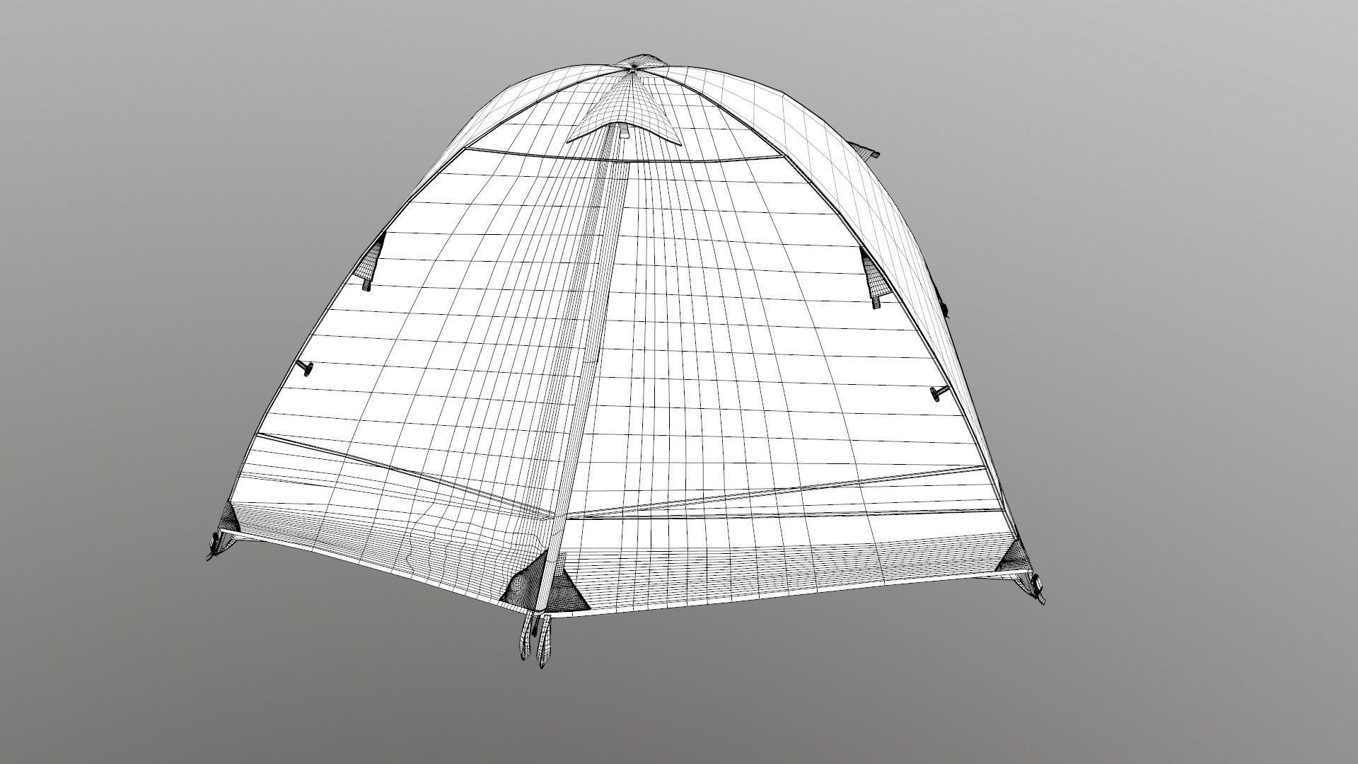 Hotbox Dome Tent 3D model | CGTrader