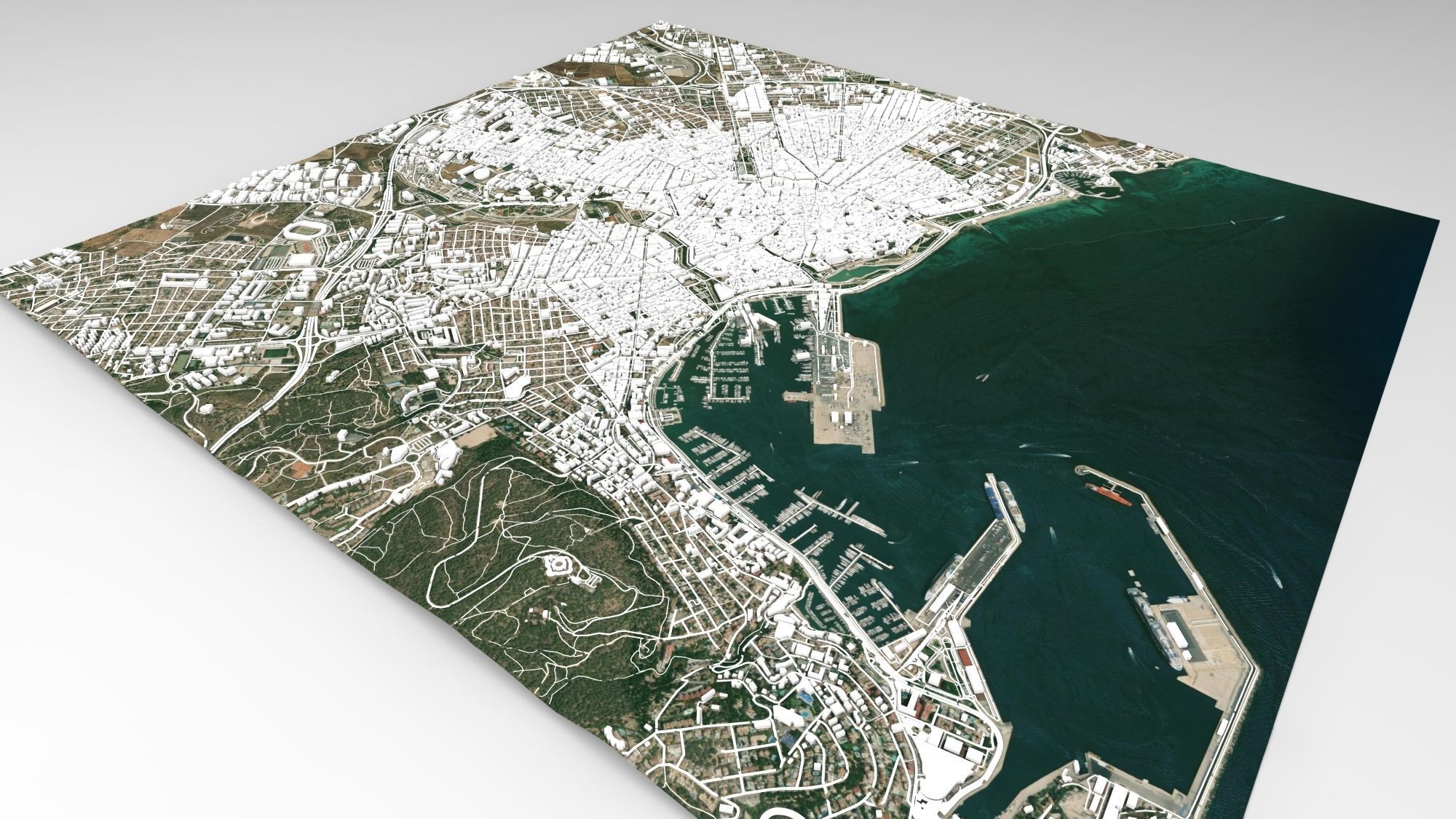 Cityscape Palma de Mallorca Spanish island of Mallorca 3D model | CGTrader
