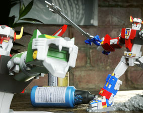 Voltron 3D Printing Models | CGTrader