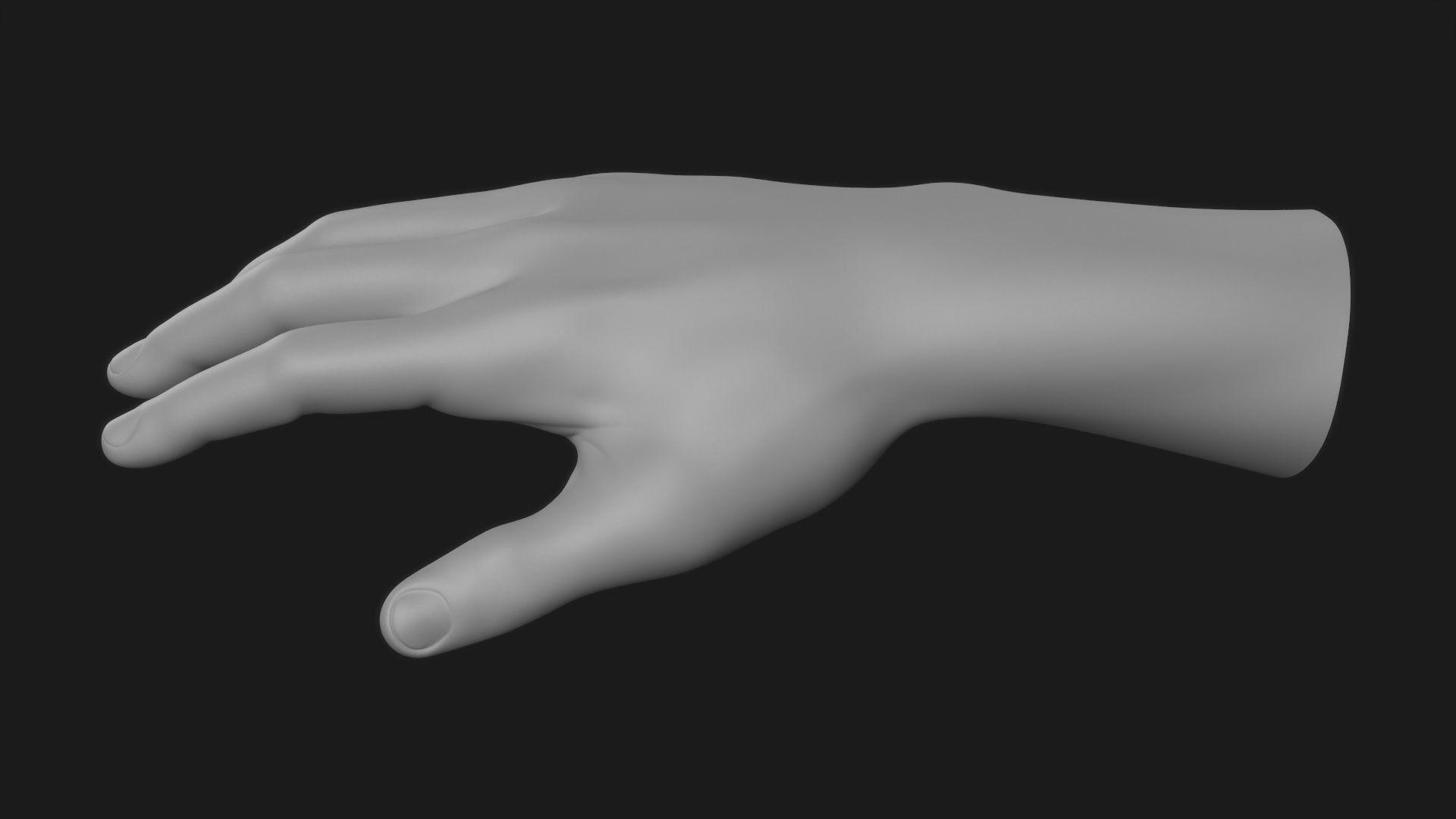 Realistic Man Hand 3D model | CGTrader