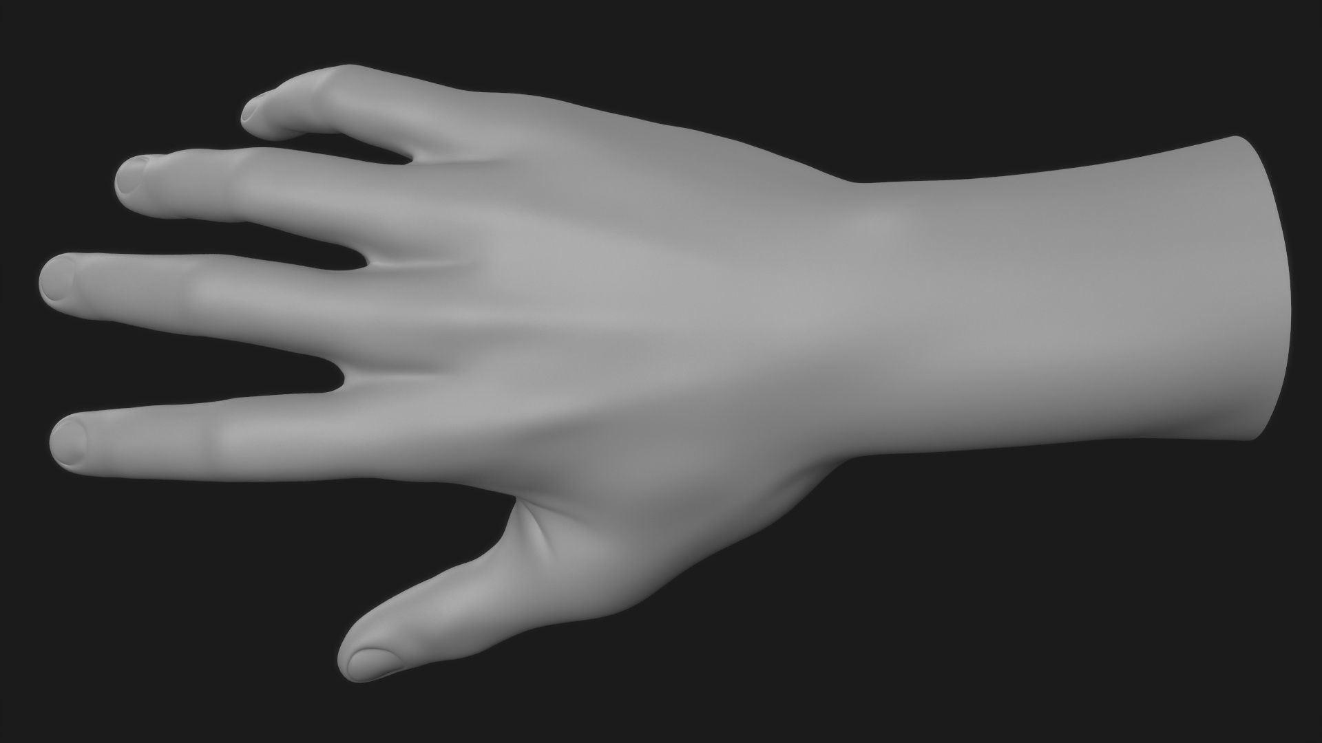 Realistic Man Hand 3D model | CGTrader