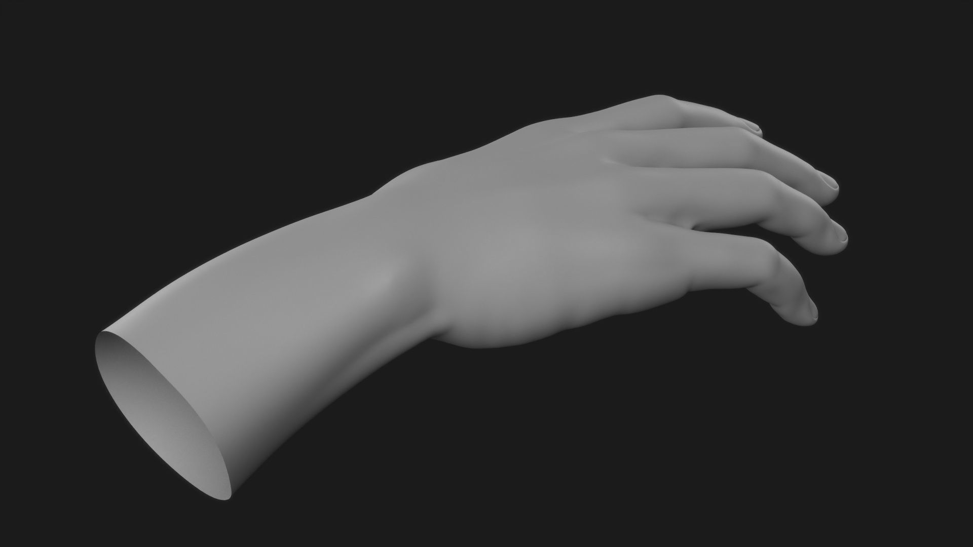 Realistic Man Hand 3D model | CGTrader