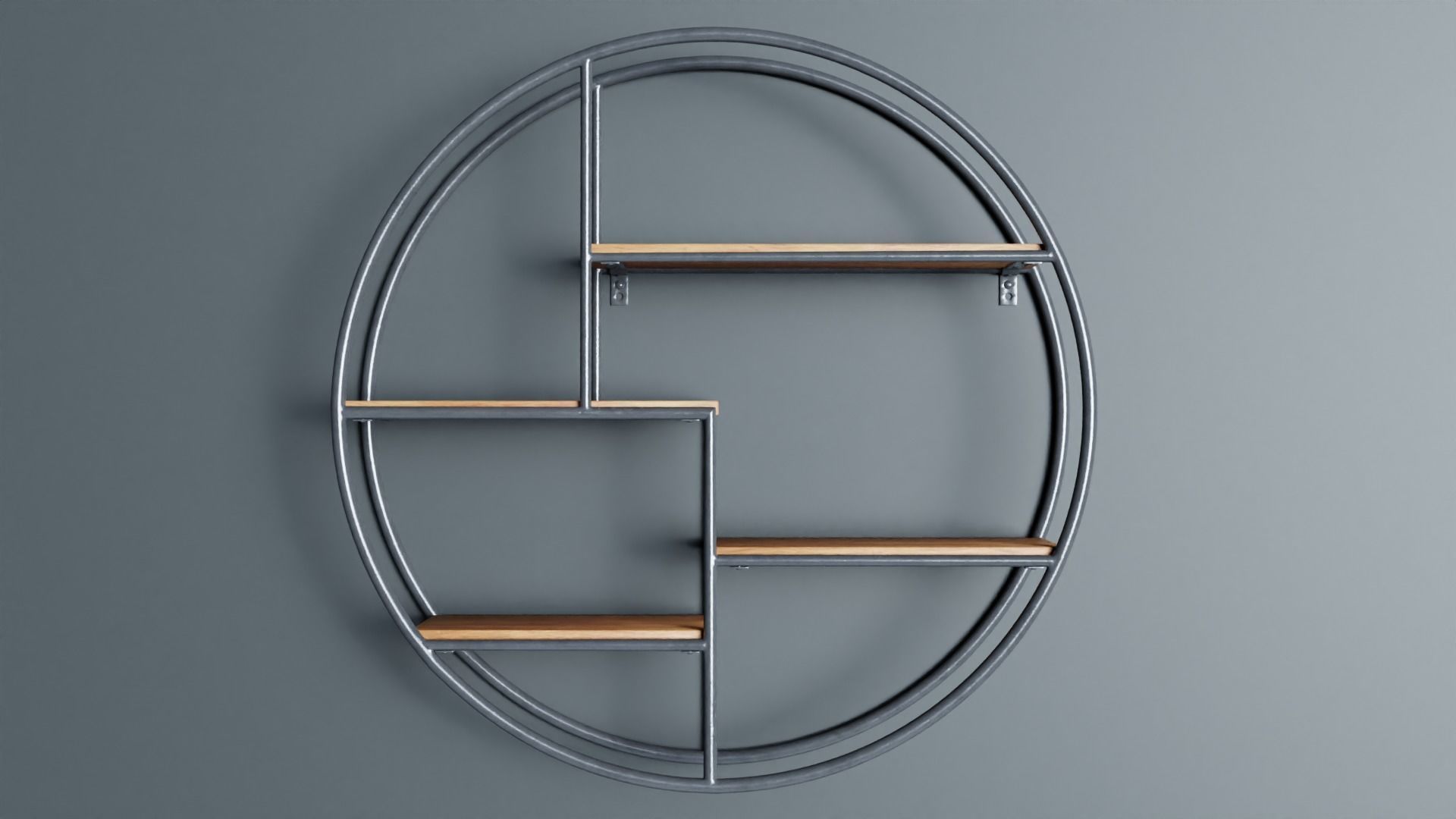 Circular Wall Shelf 3D model | CGTrader