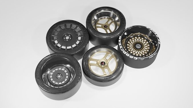Rim pack 3D model | CGTrader