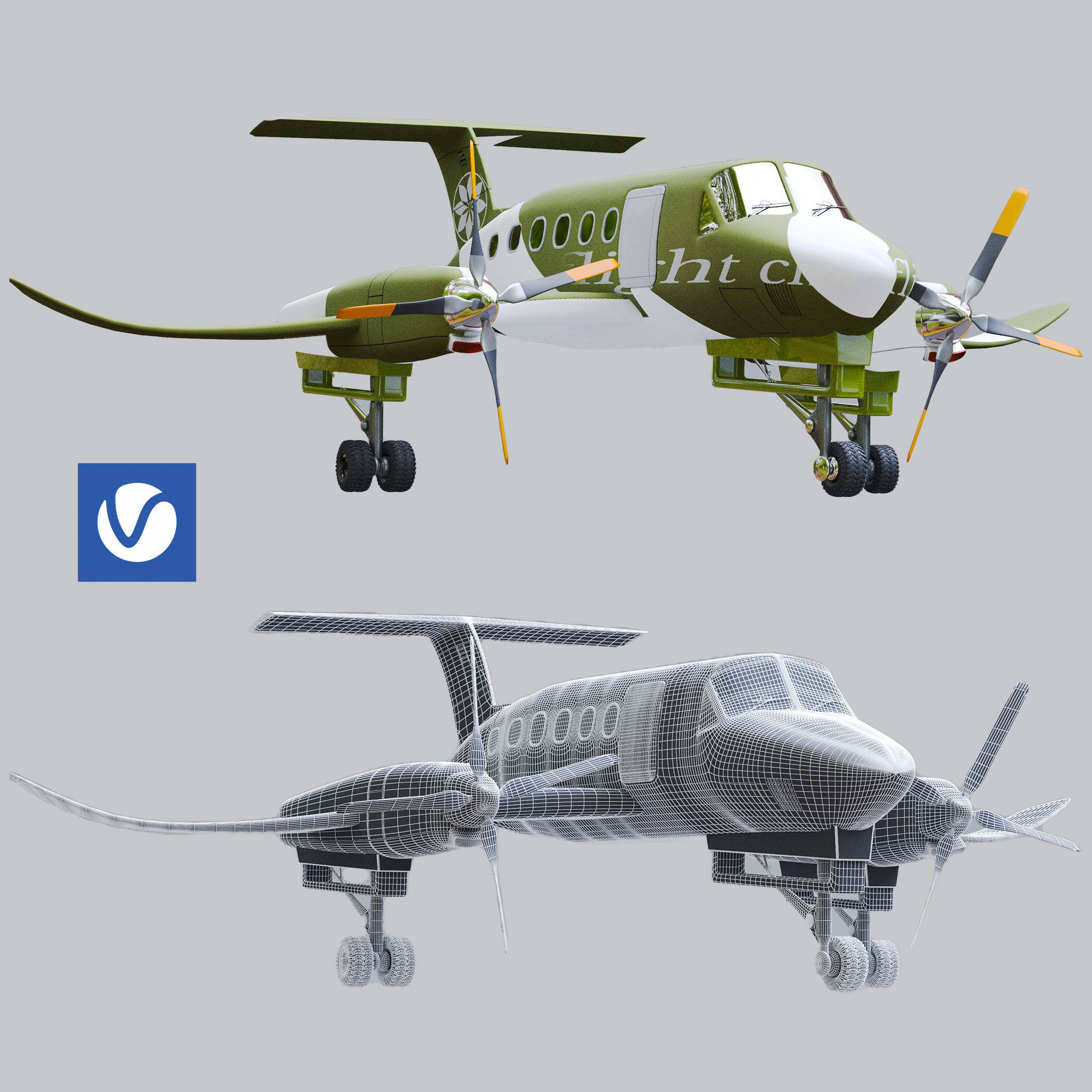 flight check airplane 3D model | CGTrader