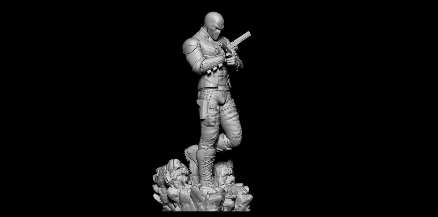 Fan Art Red Hood Statue - Standalone version 3D model 3D printable ...