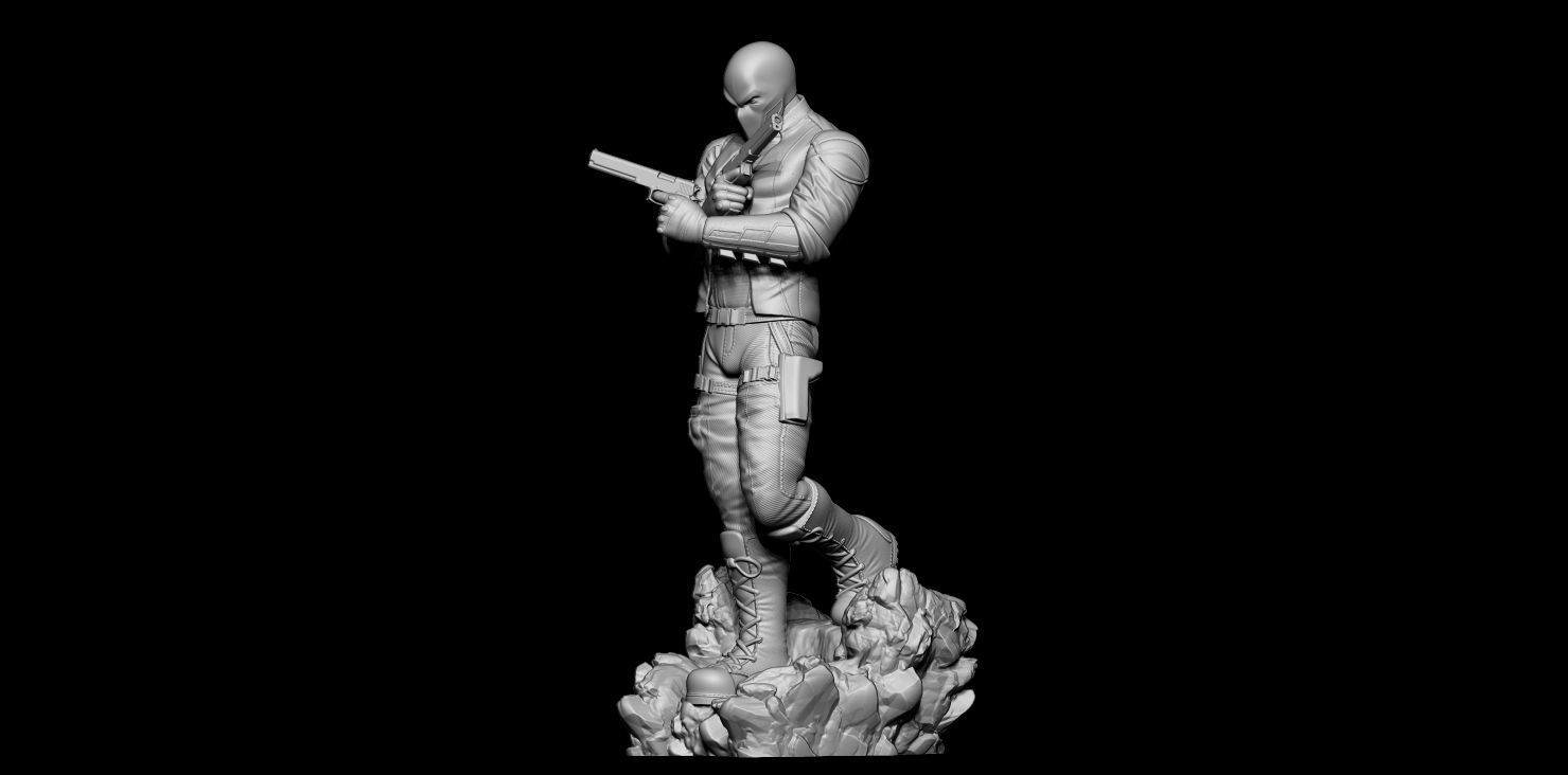 Fan Art Red Hood Statue - Standalone version 3D model 3D printable ...