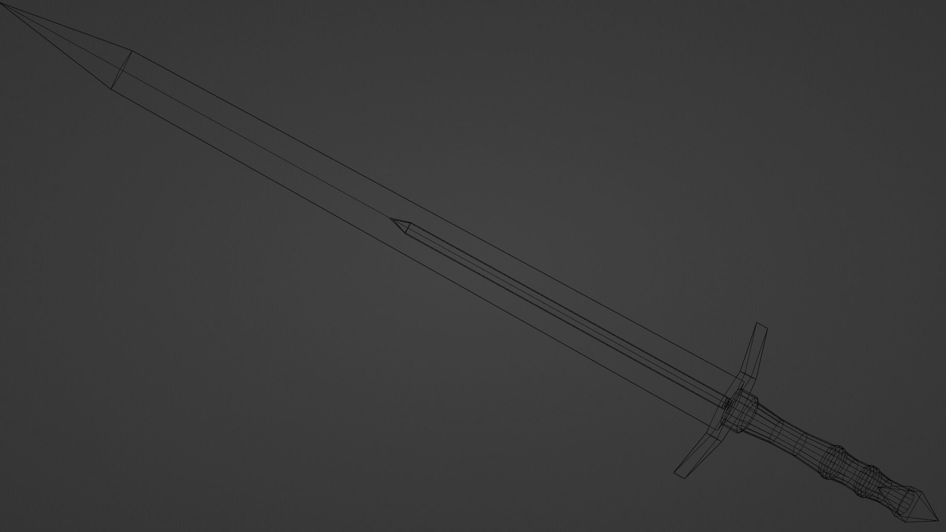 base sword collection low-poly game ready free VR / AR / low-poly 3D ...