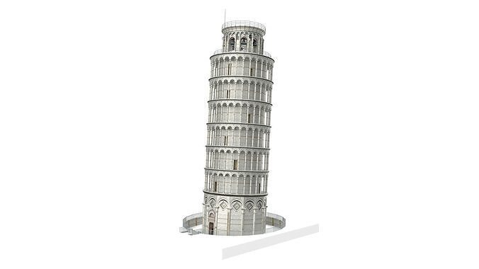 Pisa Tower 3D model | CGTrader