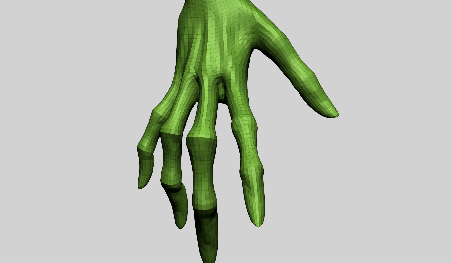Creature Hand 3D model | CGTrader