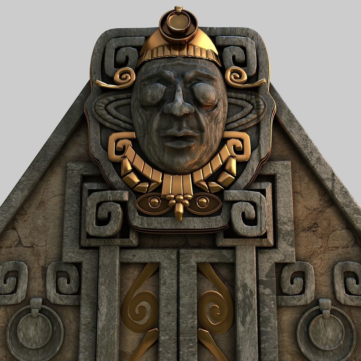 Aztec altar 3D model | CGTrader