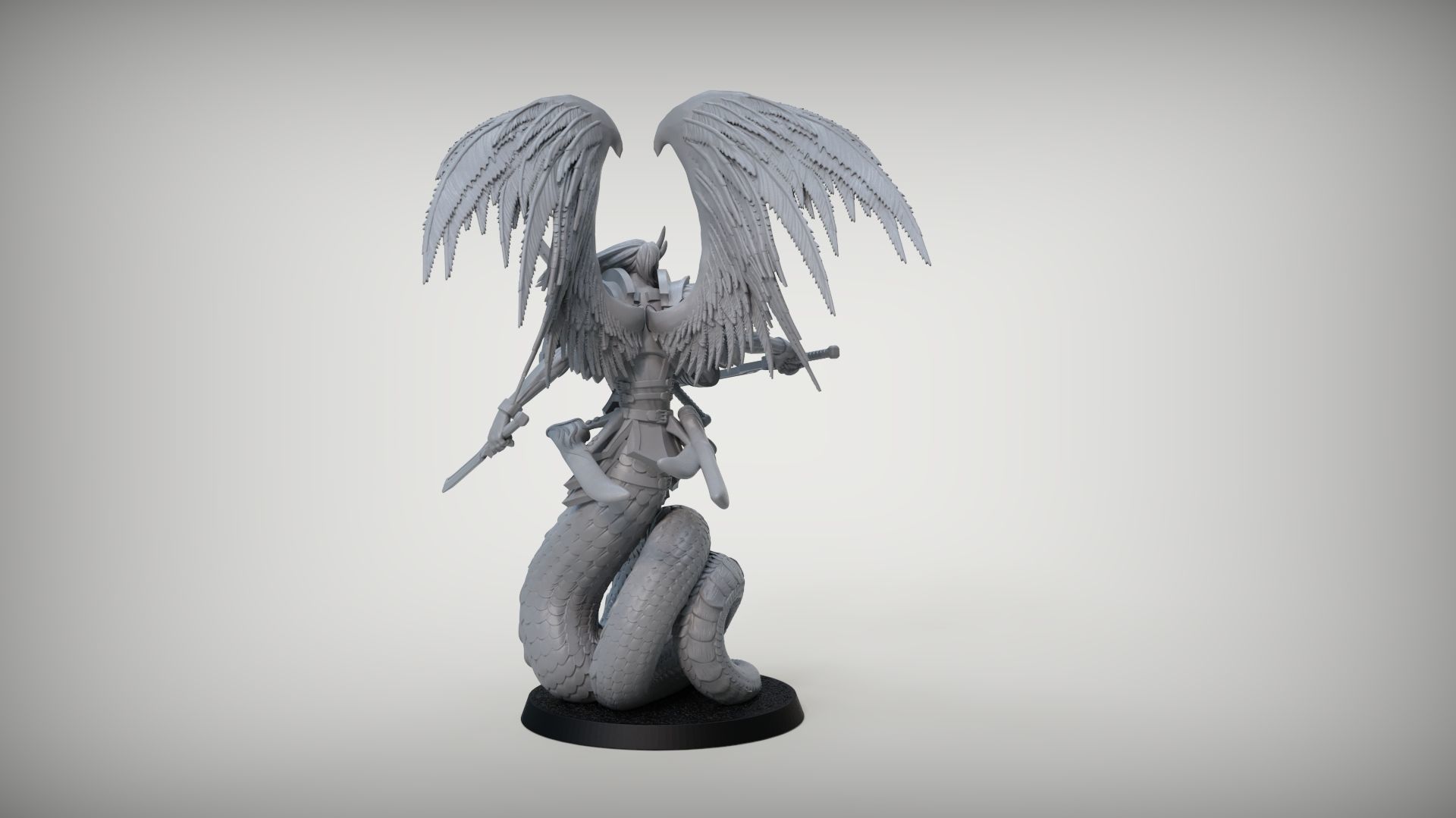 NAGA WARRIOR 3D model 3D printable | CGTrader