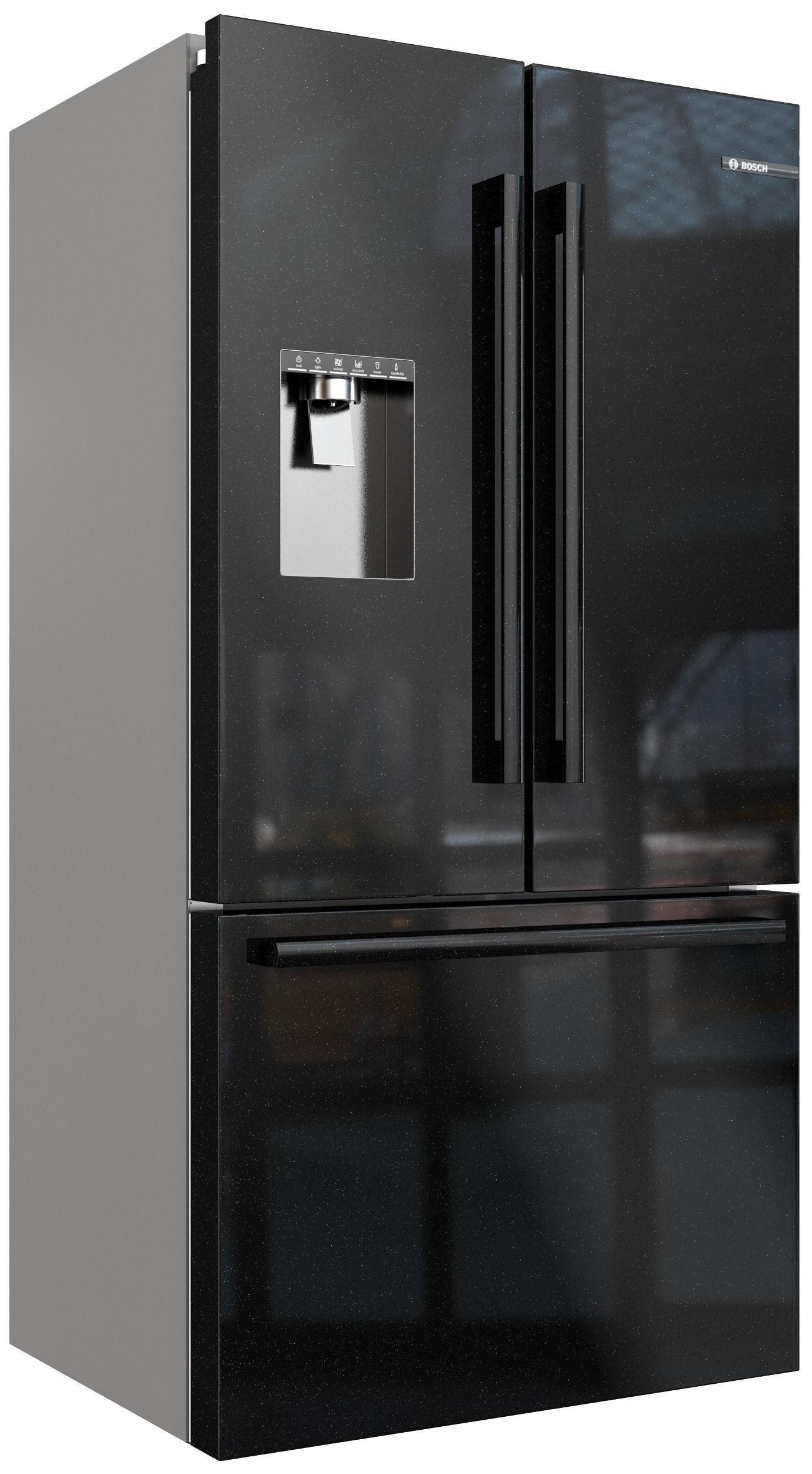 3D model bosch refrigerator set VR / AR / low-poly | CGTrader