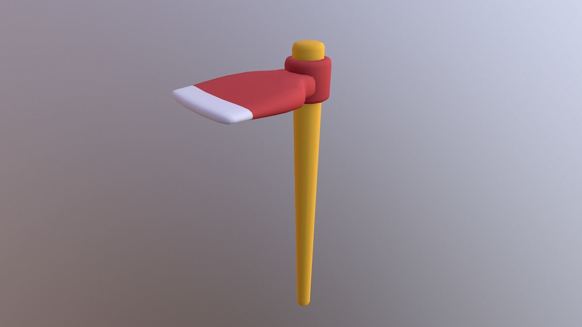 3D model Cartoon Field Hoe VR / AR / low-poly | CGTrader