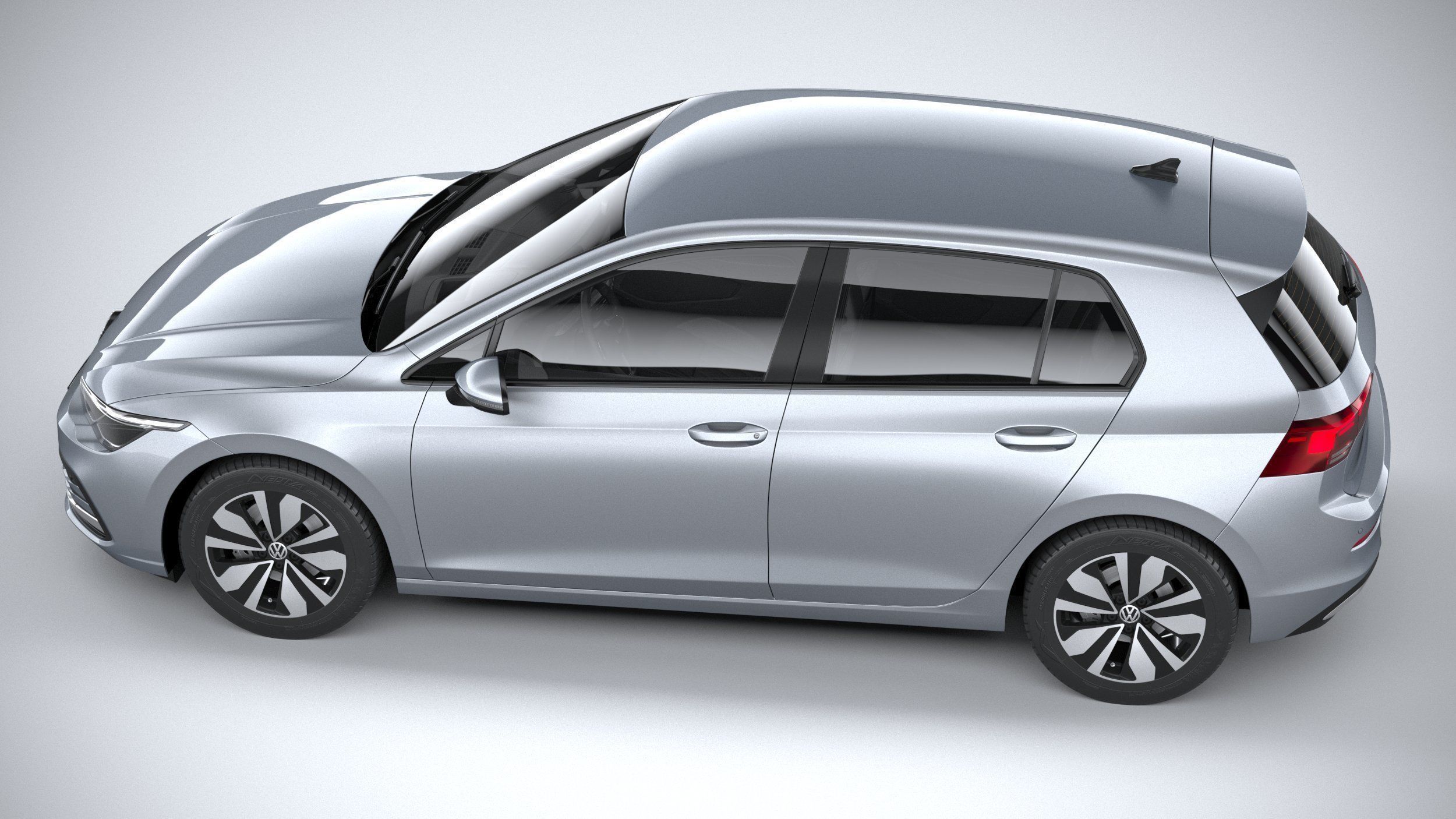 Volkswagen Golf LIFE 2023 3D model | CGTrader