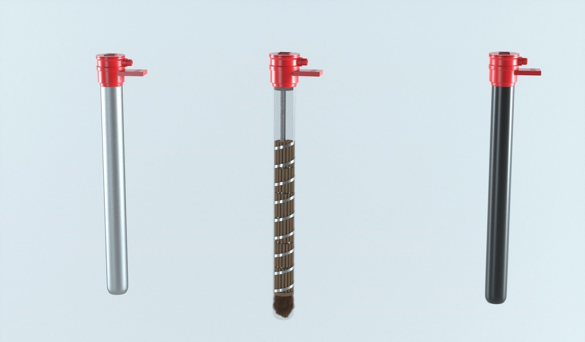 industrial heaters 3D model | CGTrader