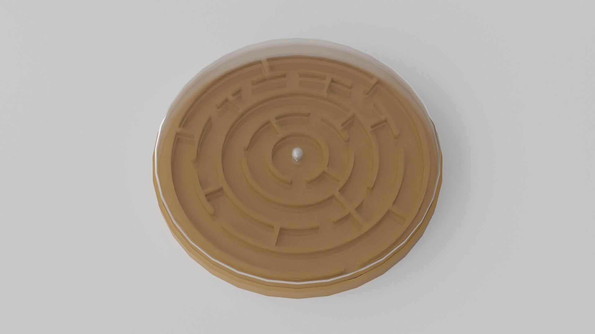 Circular maze 3D model 3D printable | CGTrader