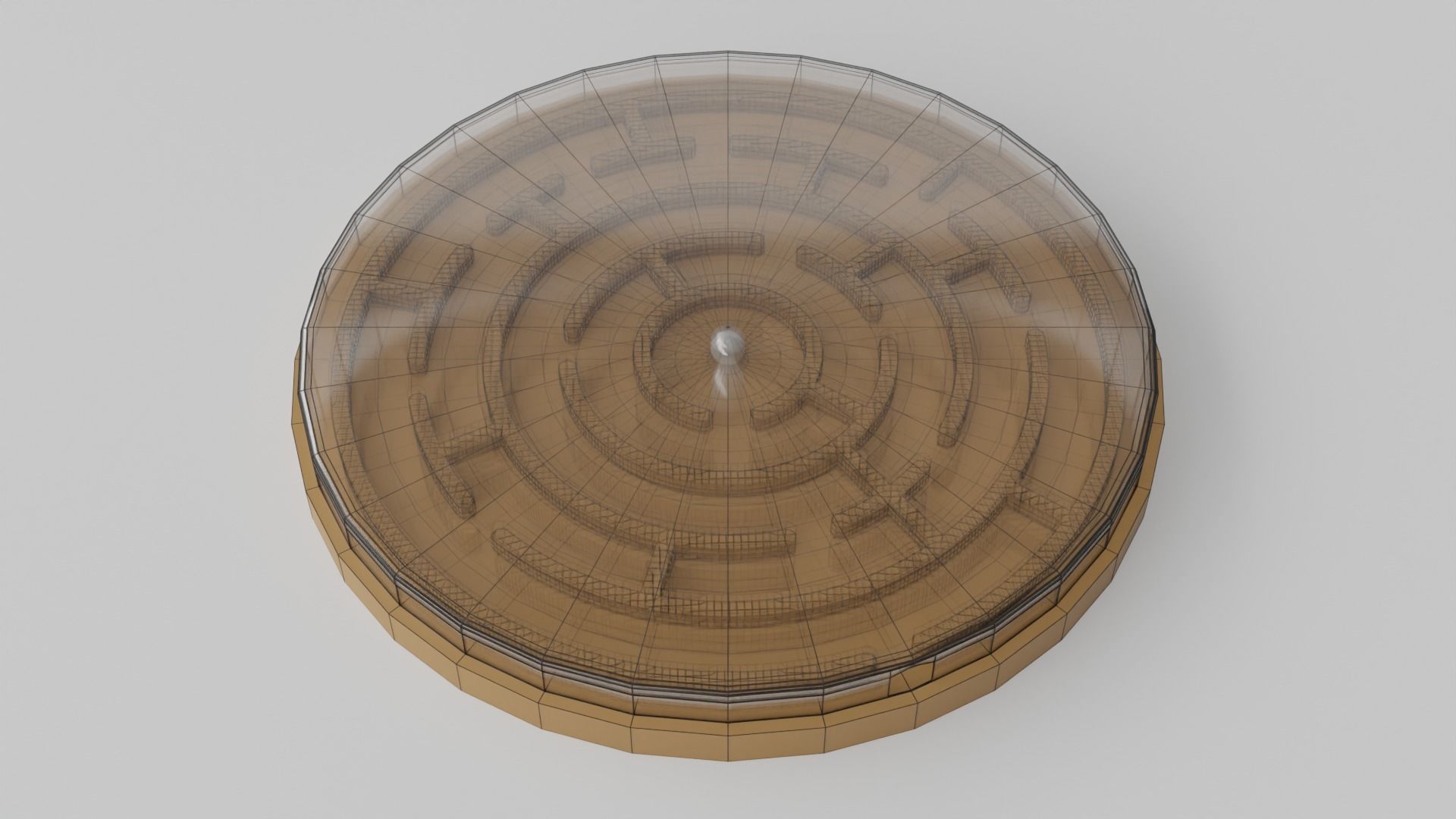 Circular maze 3D model 3D printable | CGTrader