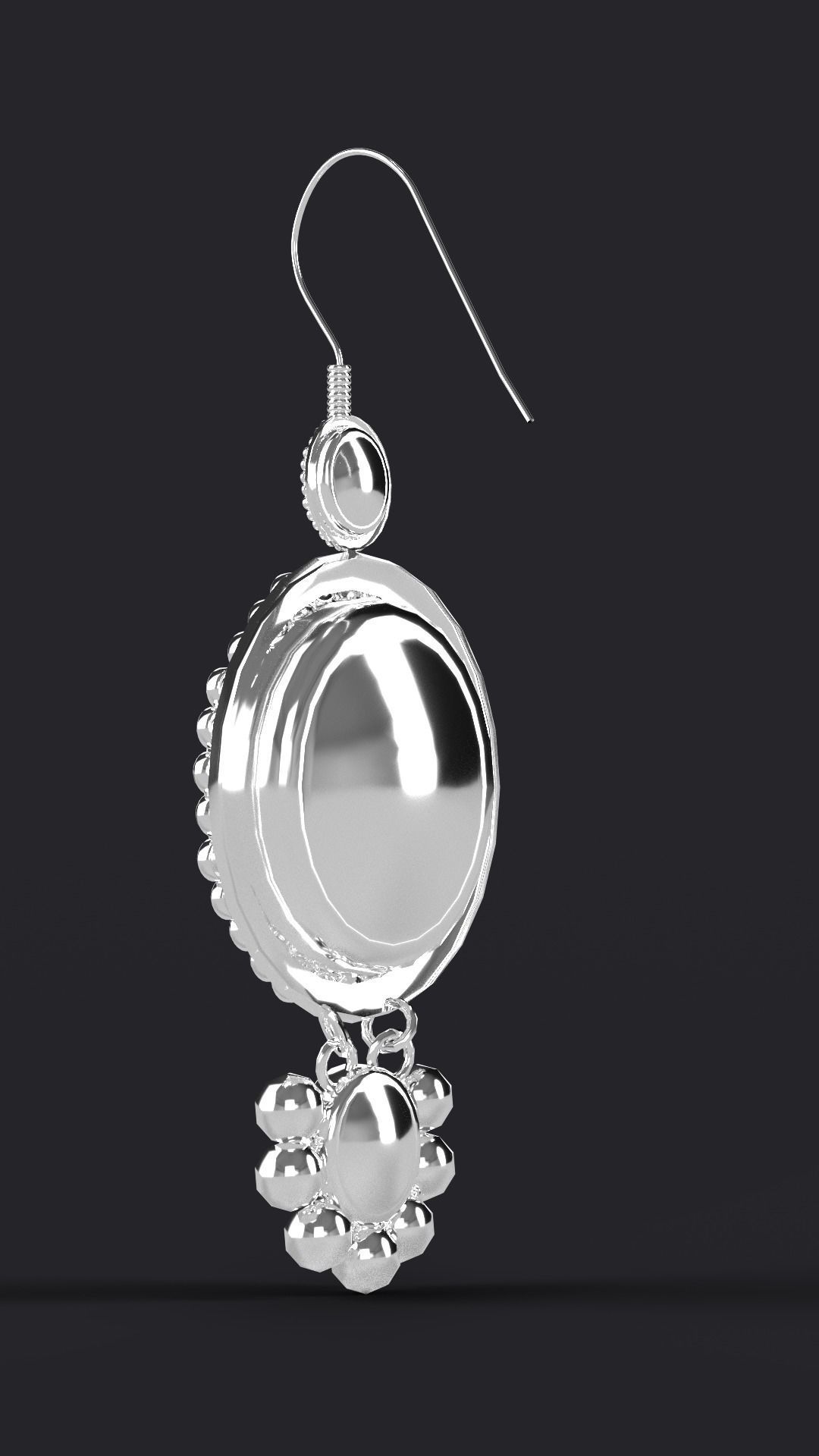 ACCESSORIES earing 010 FOR FV2 AVATAR 3D CLO MARVELOUS 3D model | CGTrader