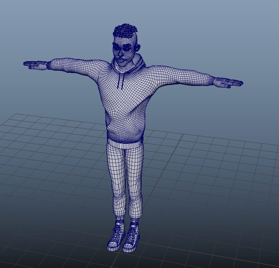 3D model cartoon character Man stylized VR / AR / low-poly | CGTrader