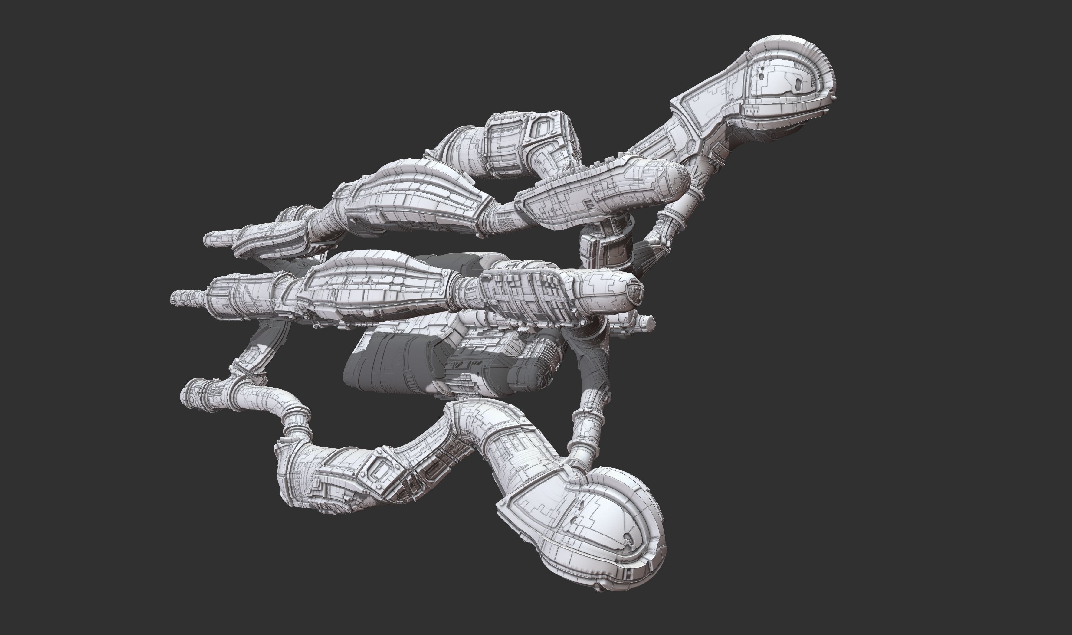 space equipment node 00192 3D model | CGTrader