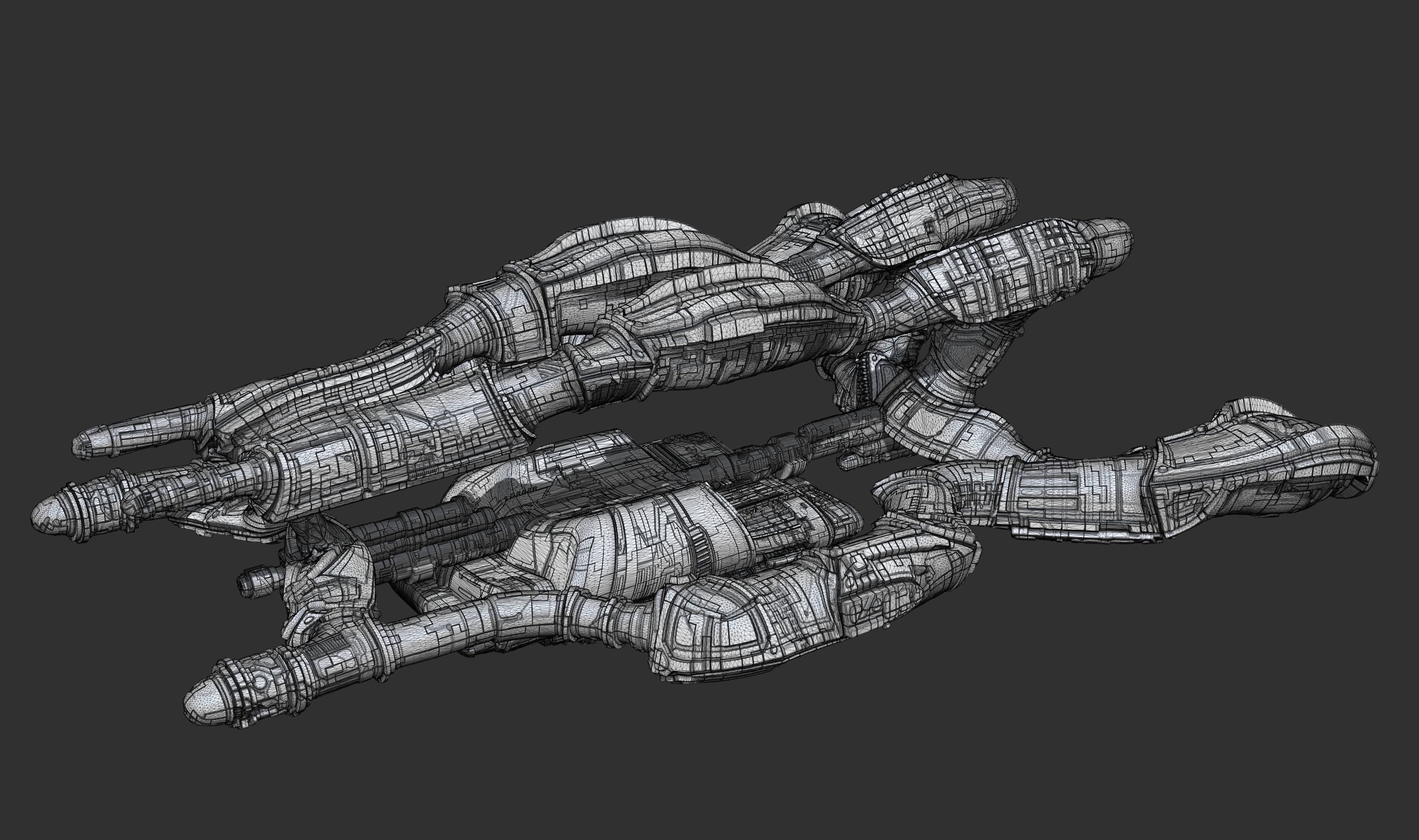 space equipment node 00192 3D model | CGTrader