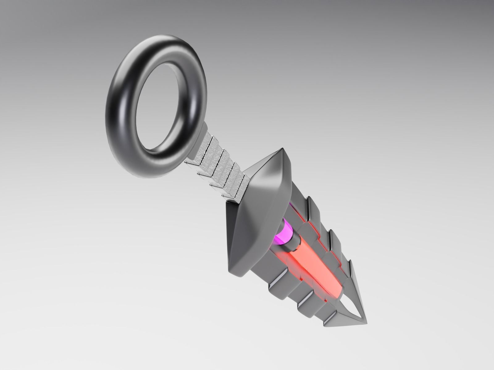 3D MODEL E4 Kunai Bomb 3D model | CGTrader