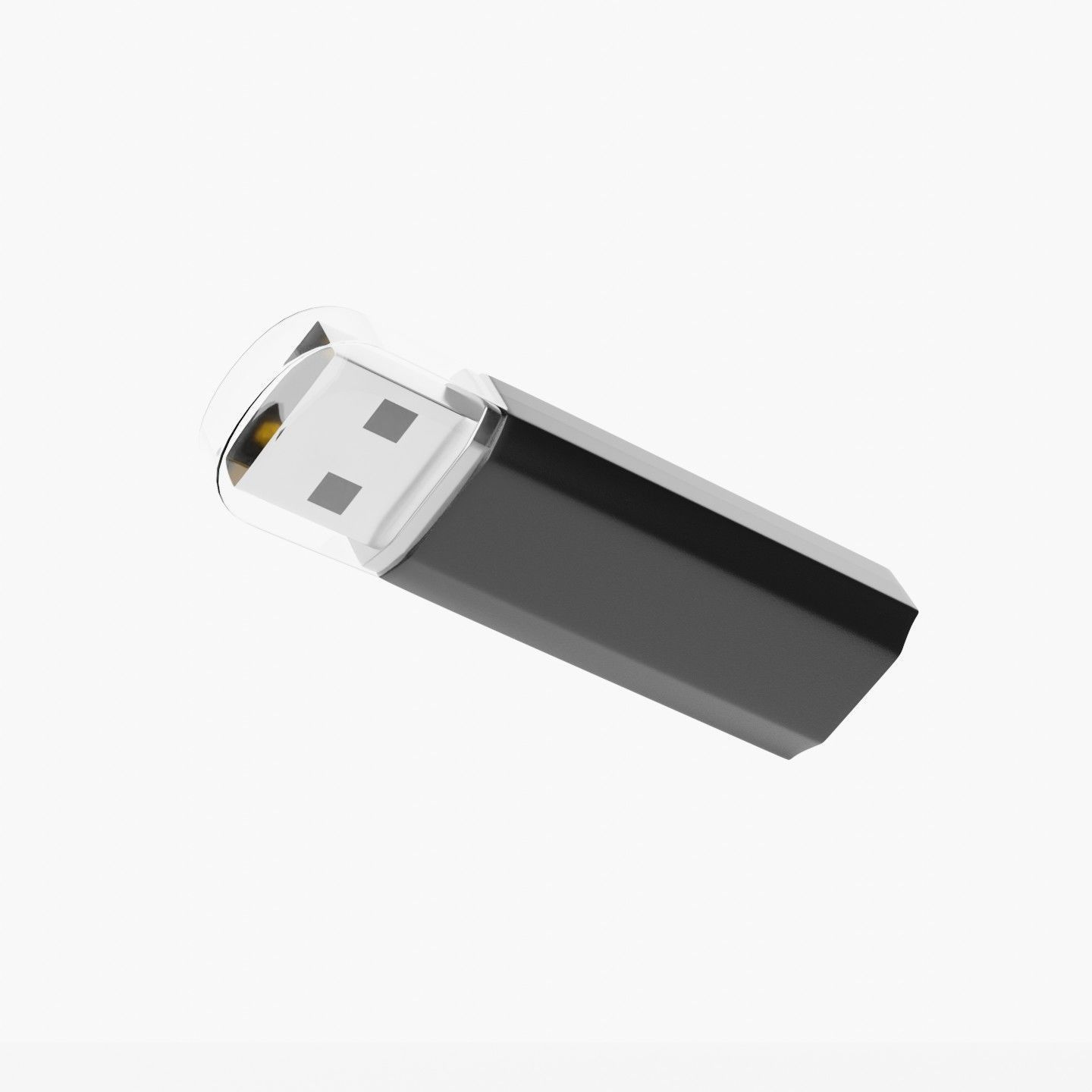Generic USB Flash drive 3D model | CGTrader