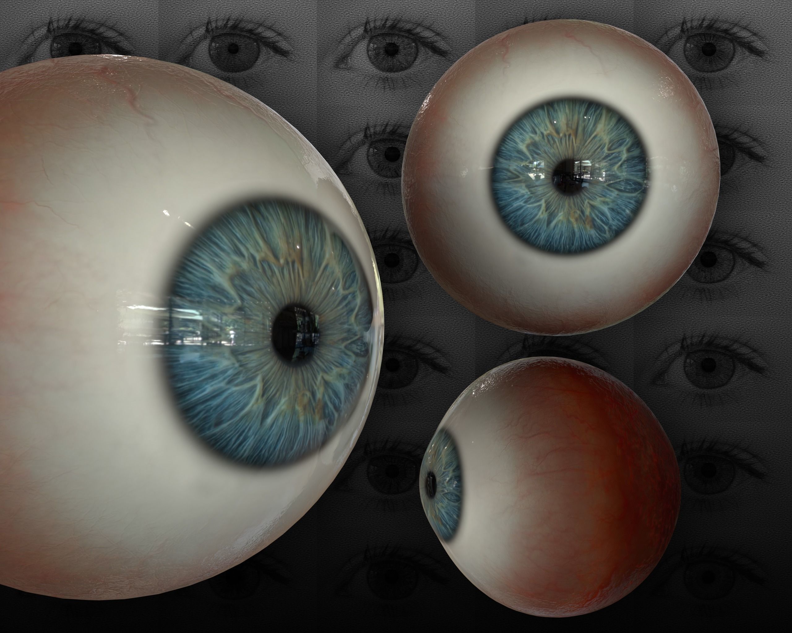 3D model Eye See You - Vol 01 - Refraction VR / AR / low-poly | CGTrader