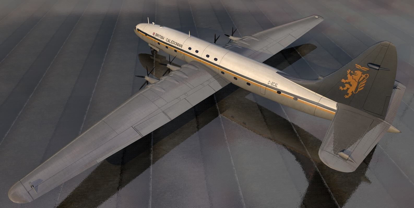 Bristol Type 167 Brabazon 3D model | CGTrader