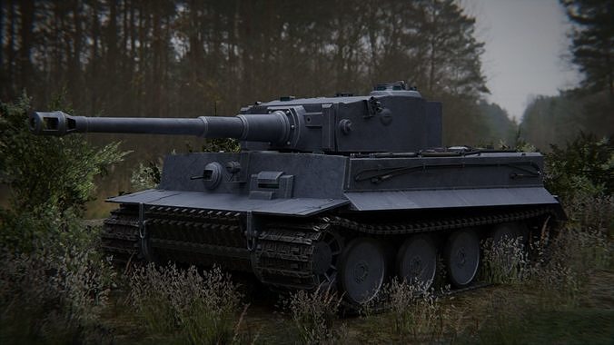 Tank Tiger 1 3D model | CGTrader