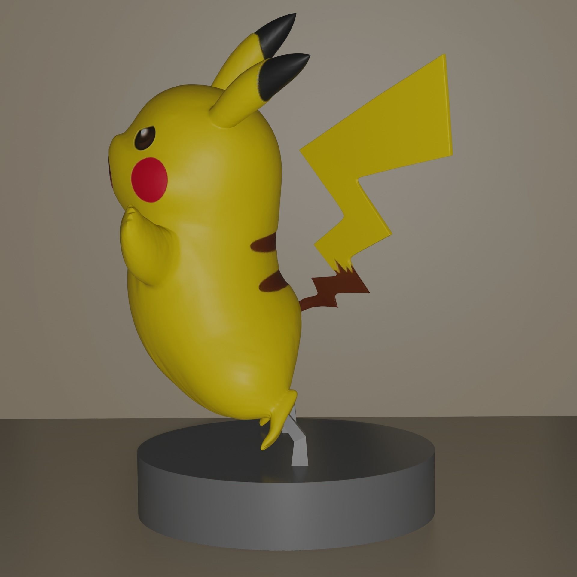 Pikachu 3D model 3D printable | CGTrader
