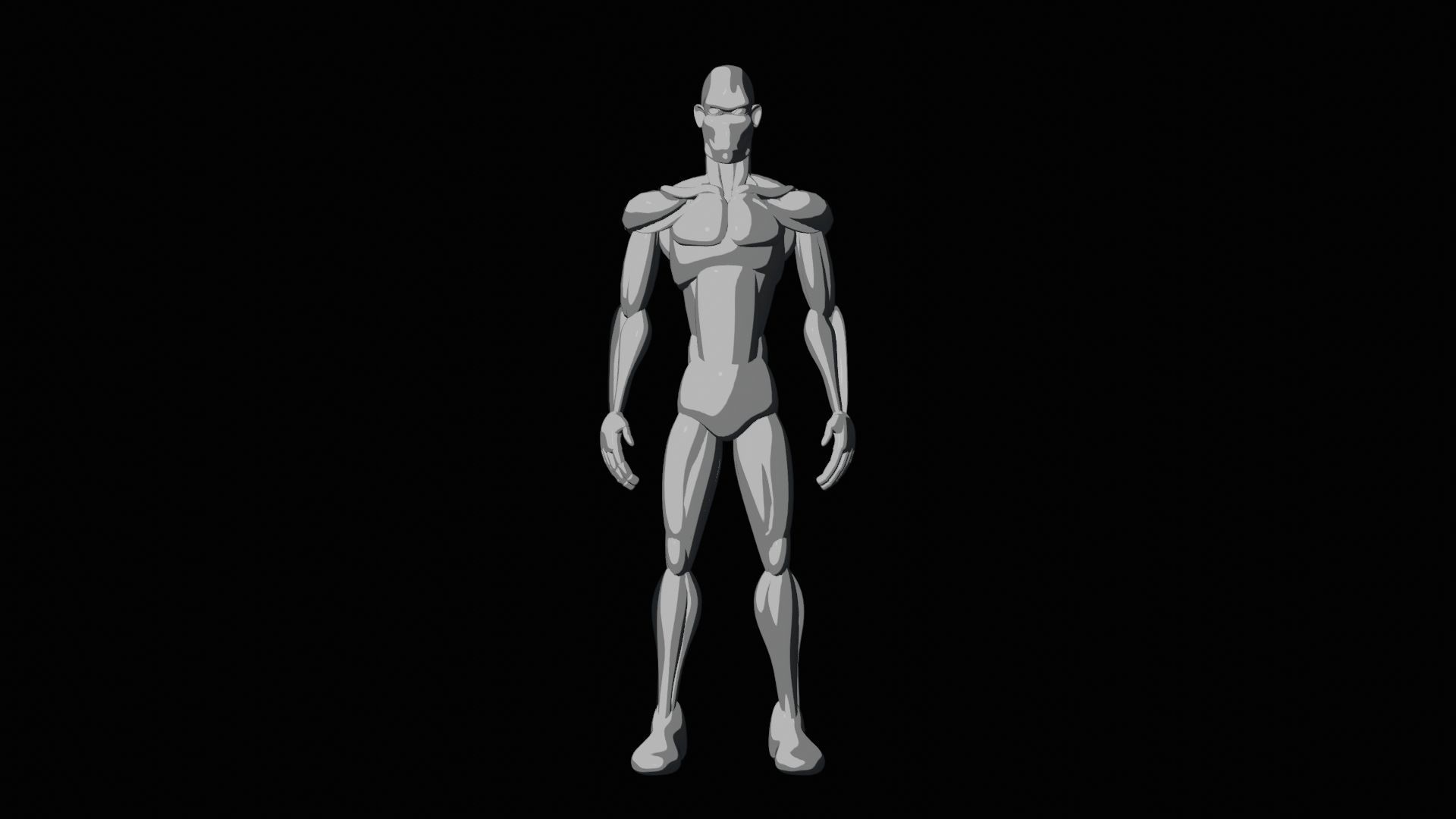 male character blocking for sculpting mesh 3D model animated | CGTrader
