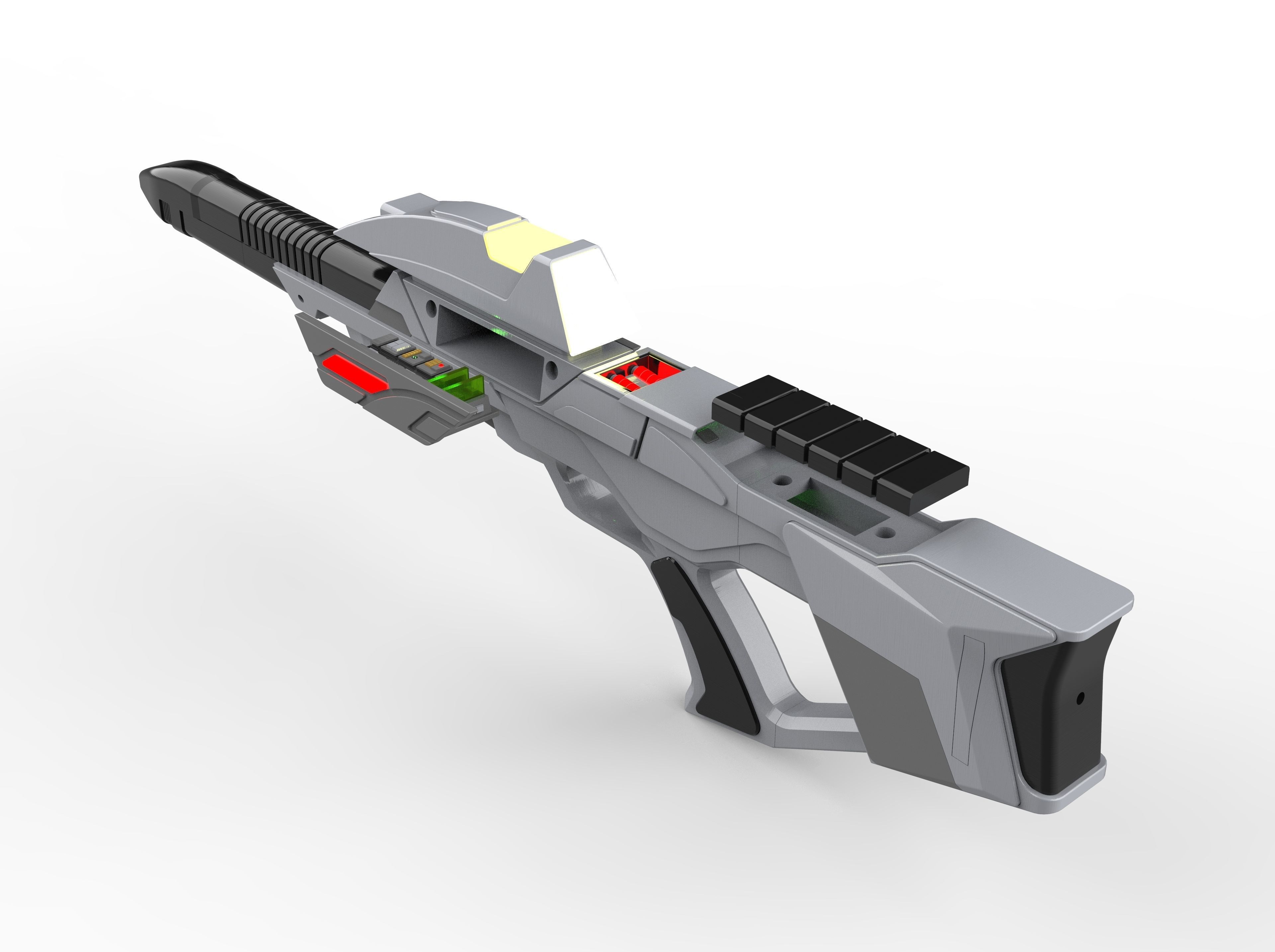 Type 3 Phaser Rifles Bundle - Star Trek First Contact - STL 3D model 3D ...