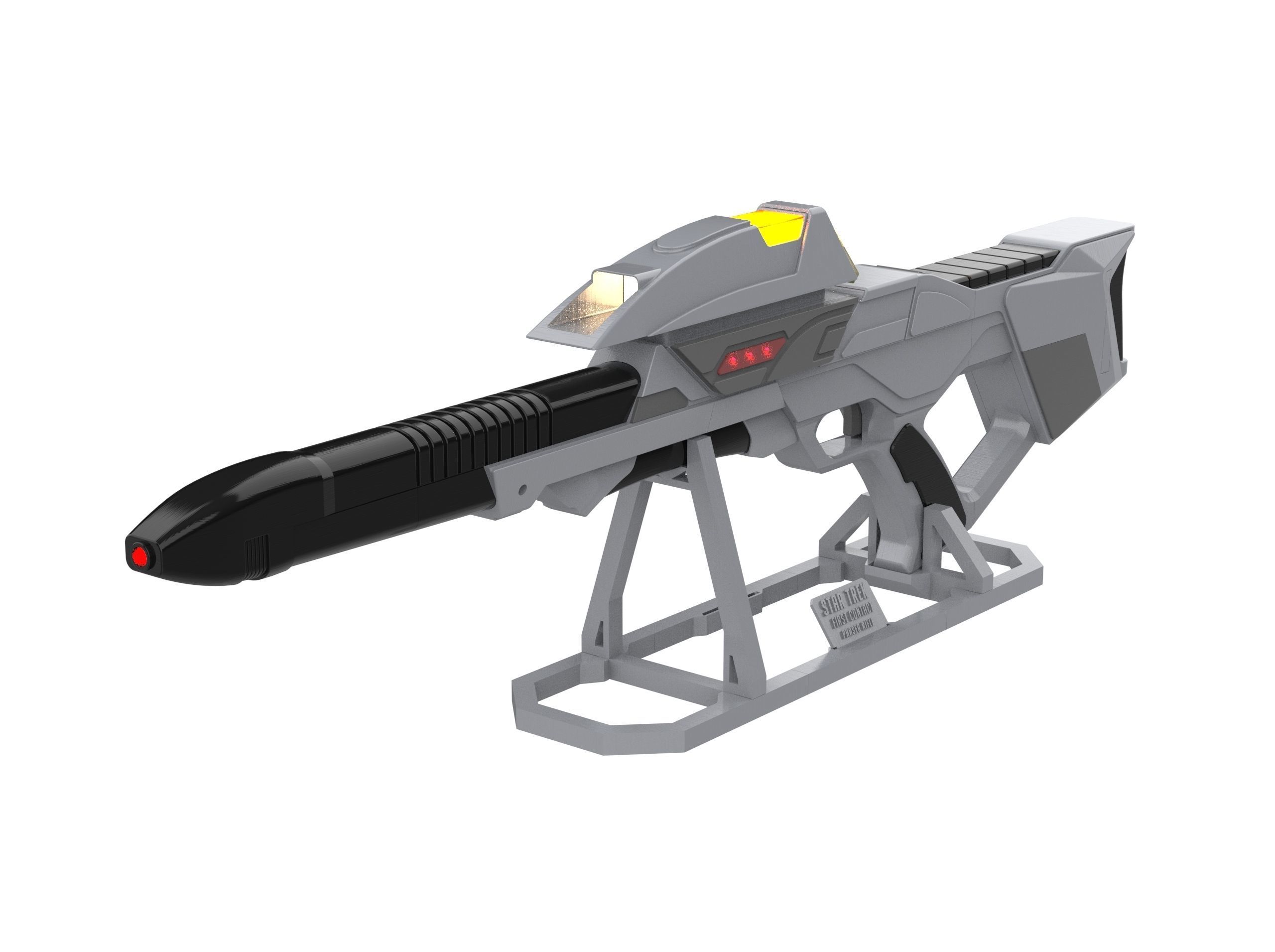 Type 3 Phaser Rifles Bundle - Star Trek First Contact - STL 3D model 3D ...