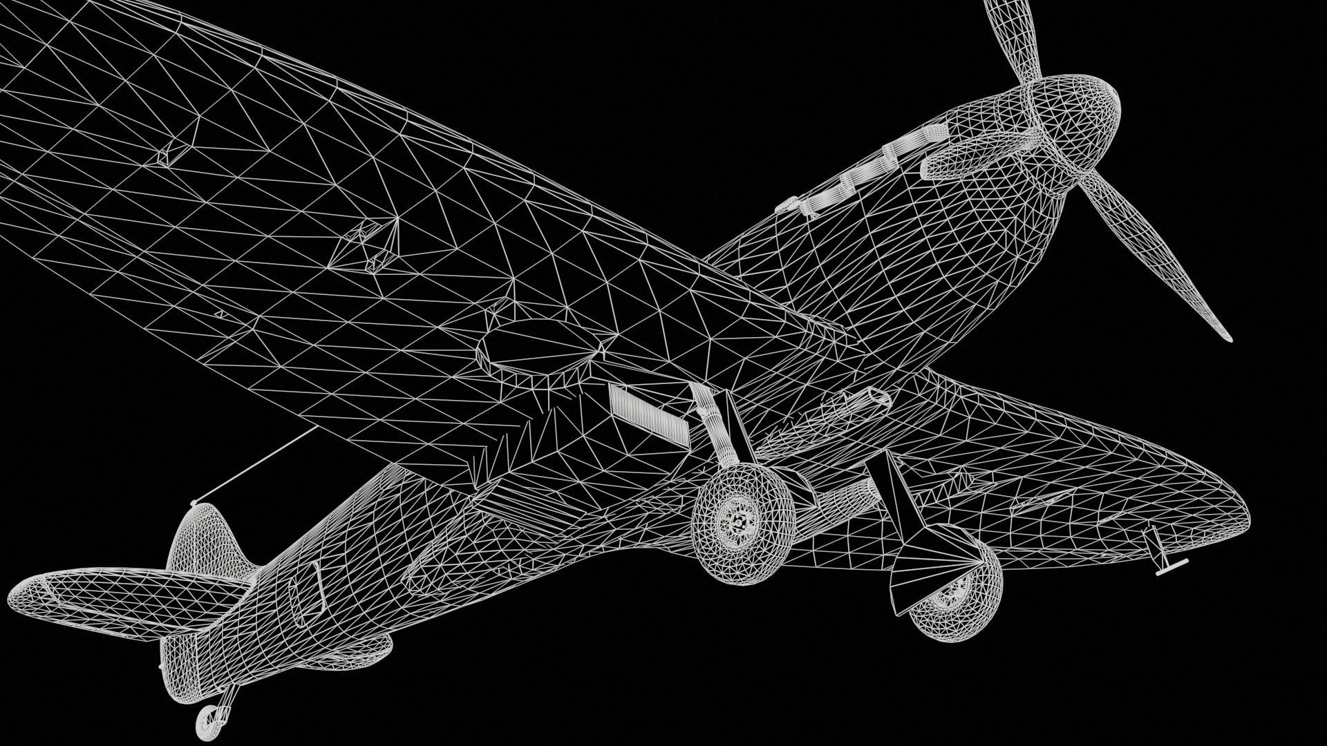 Supermarine Spitfire 3D model | CGTrader