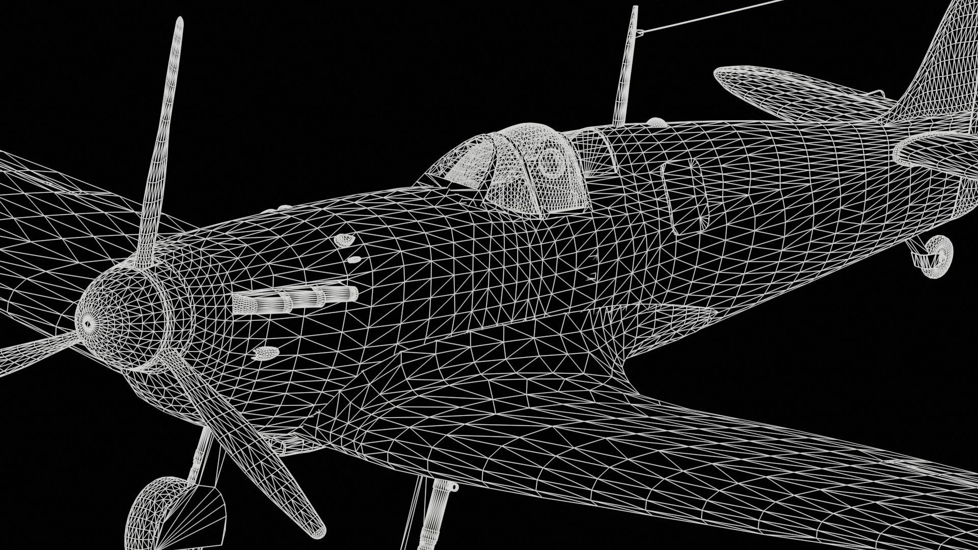 Supermarine Spitfire 3D model | CGTrader