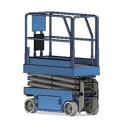 Scissor Lift 3D model | CGTrader