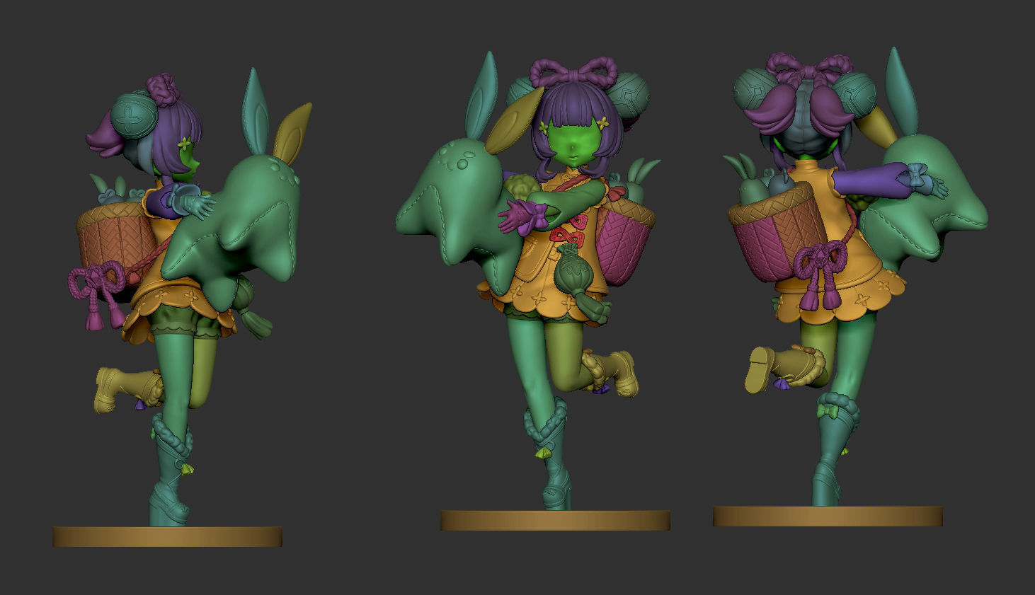 Genshin Impact Yao Yao 3d printable model 3D model 3D printable | CGTrader