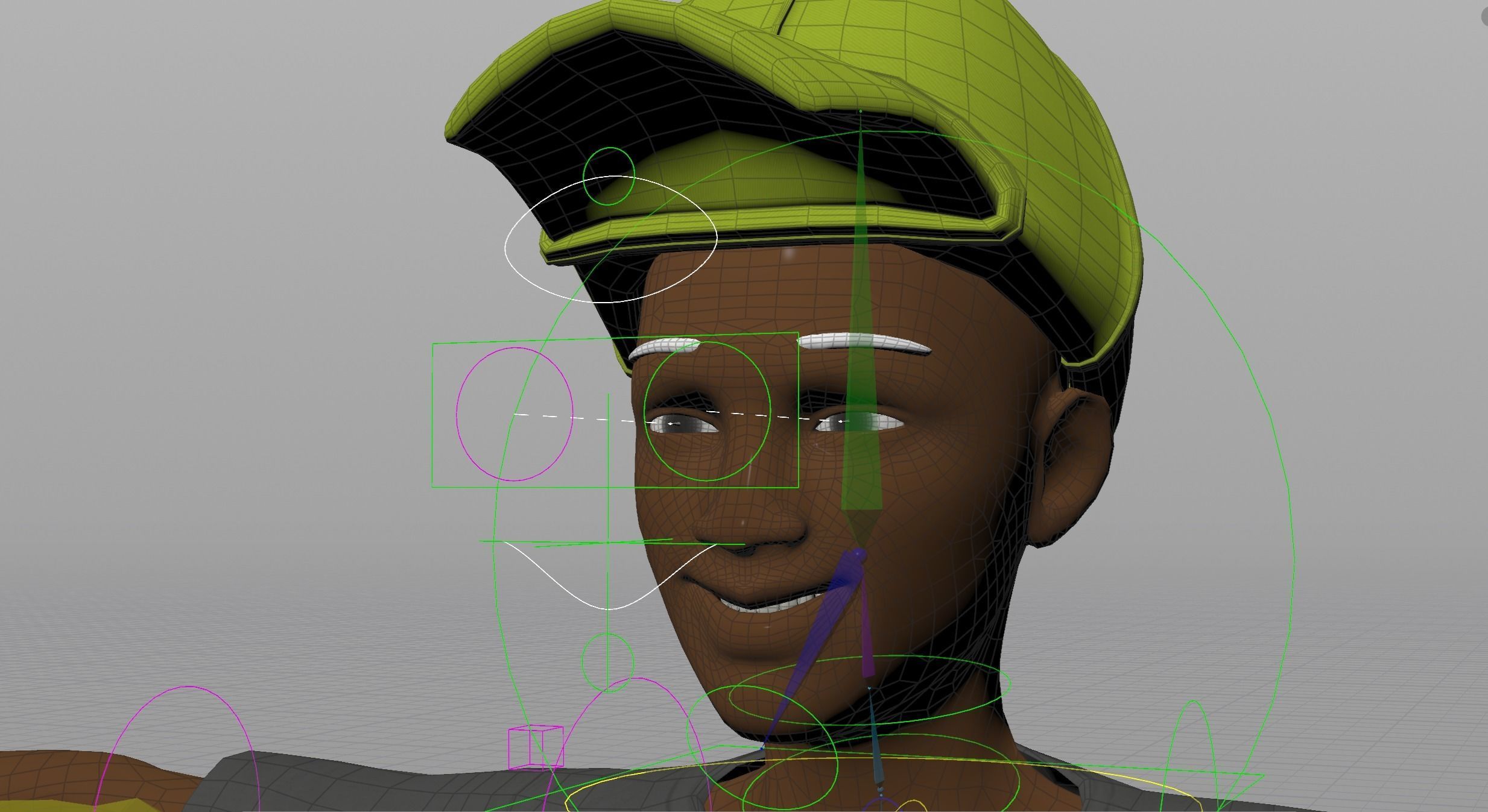 Rigged Young African Boy 3D model rigged | CGTrader