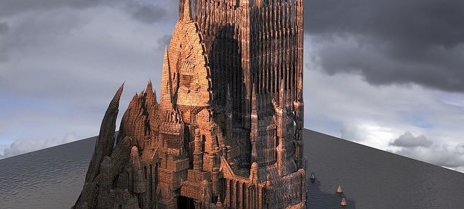 Conan Kings Barbarian Tower 2 3D model | CGTrader