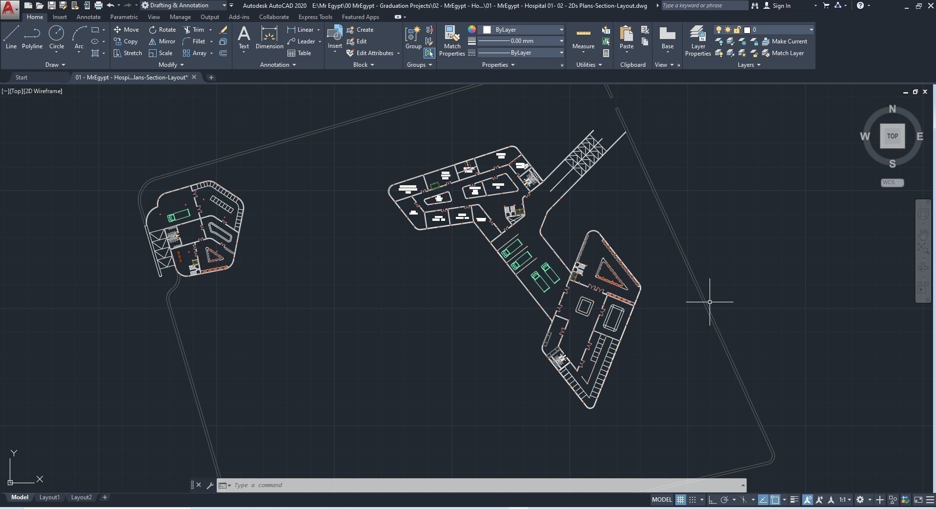 0063 - Medical Building - 2Ds Plans - 3Ds Files 3D model | CGTrader
