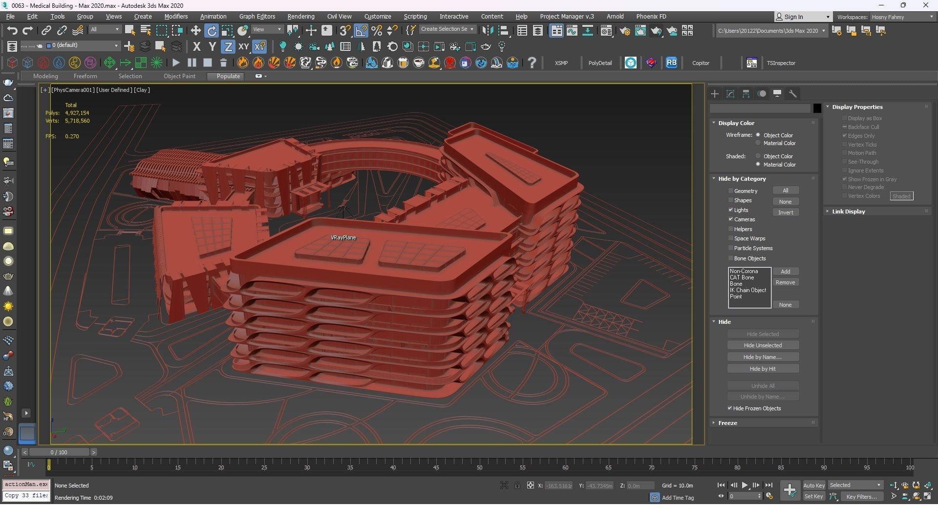 0063 - Medical Building - 2Ds Plans - 3Ds Files 3D model | CGTrader