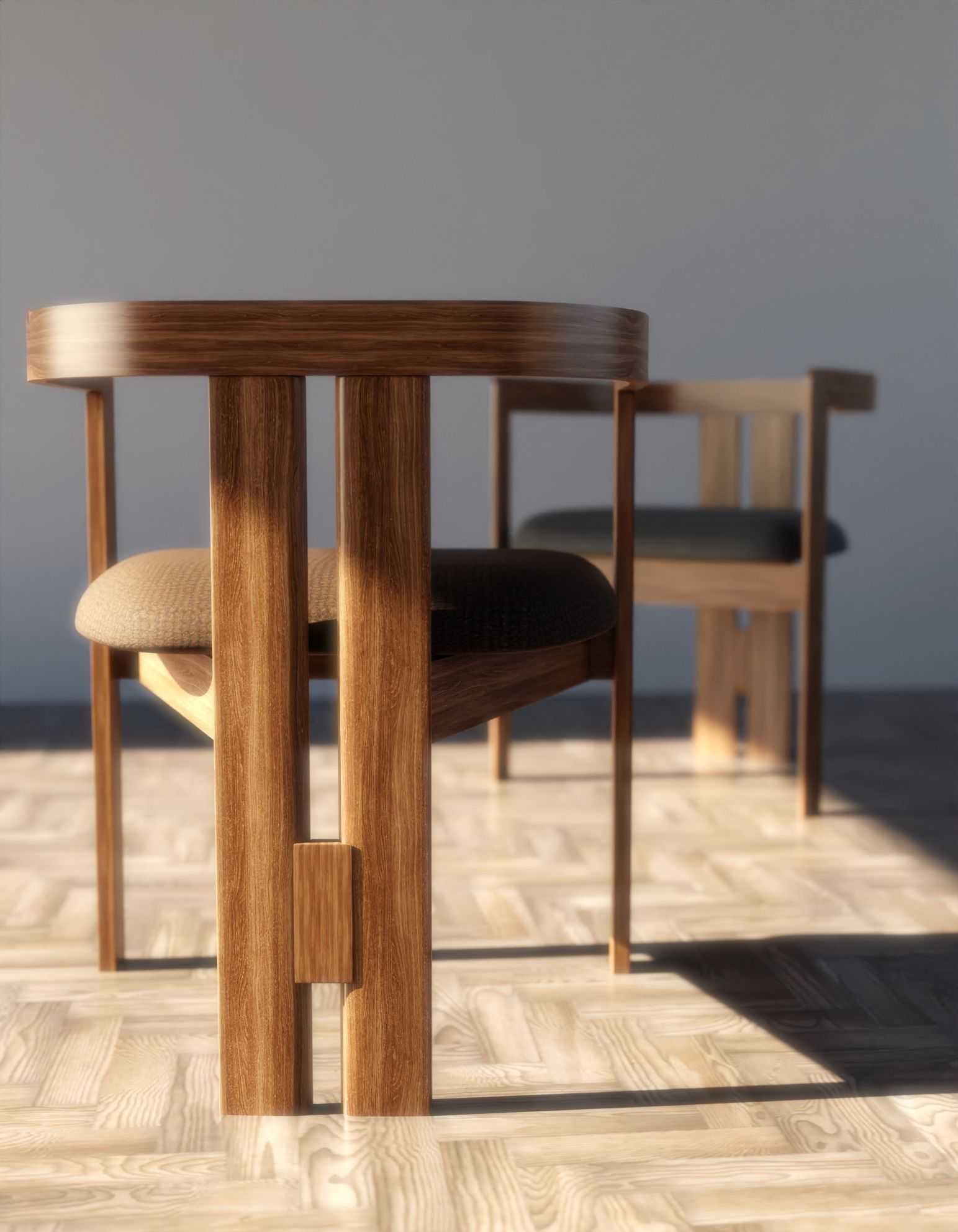 Dining chair for interior 3D model | CGTrader