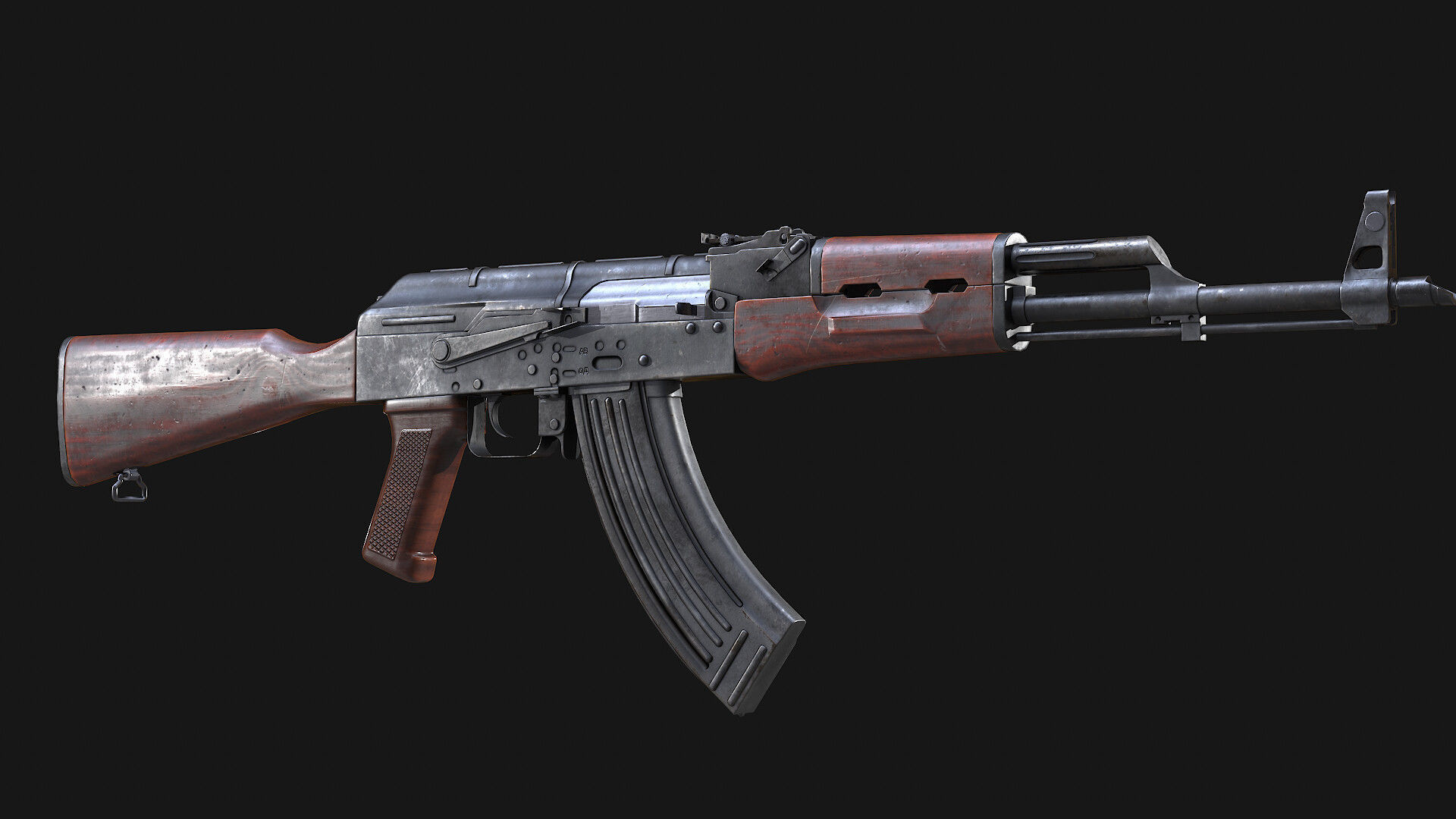 3D model Modern AAA Mega all in one 30 weapons pack Game-Ready PBR VR ...