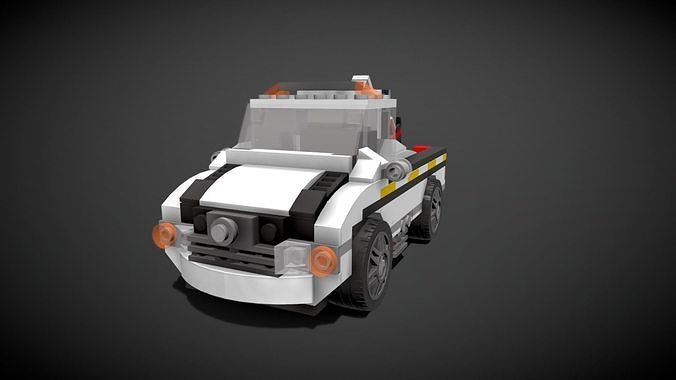 Lego Highway Speedster Truck 3D model | CGTrader