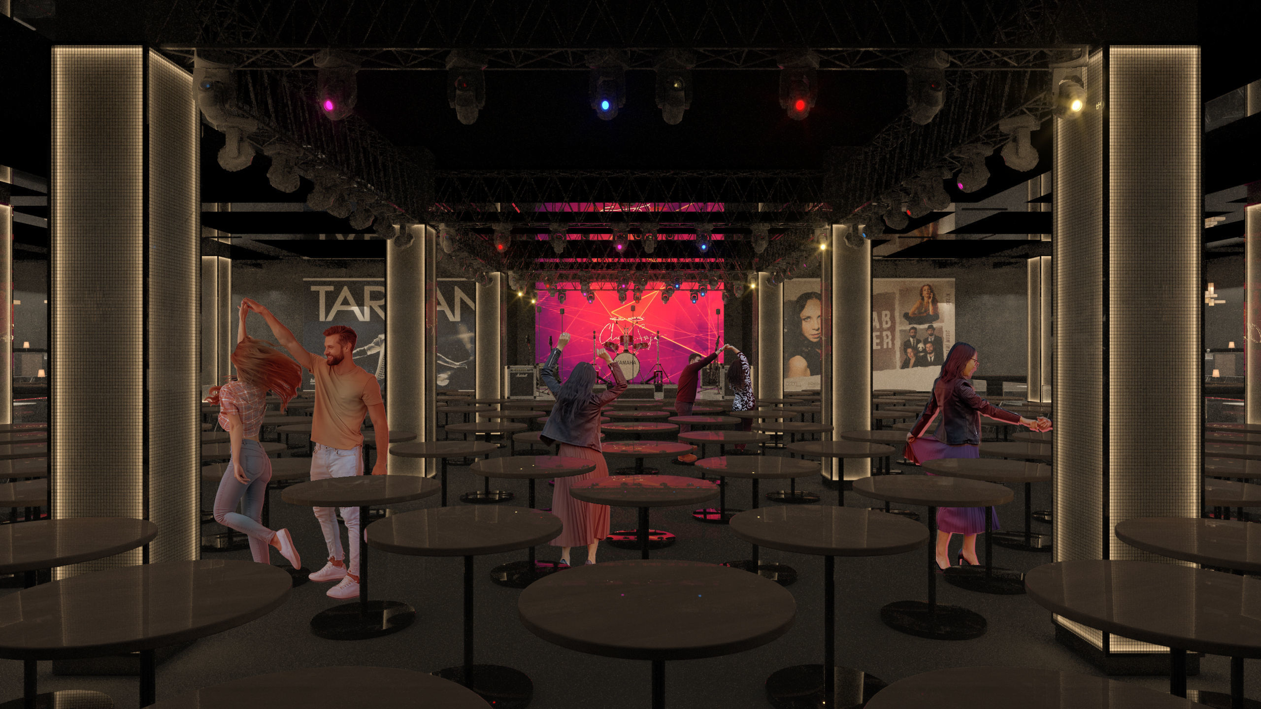 Night Club 3D model | CGTrader
