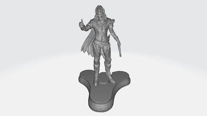 Destiny 2 Character 3D model | CGTrader