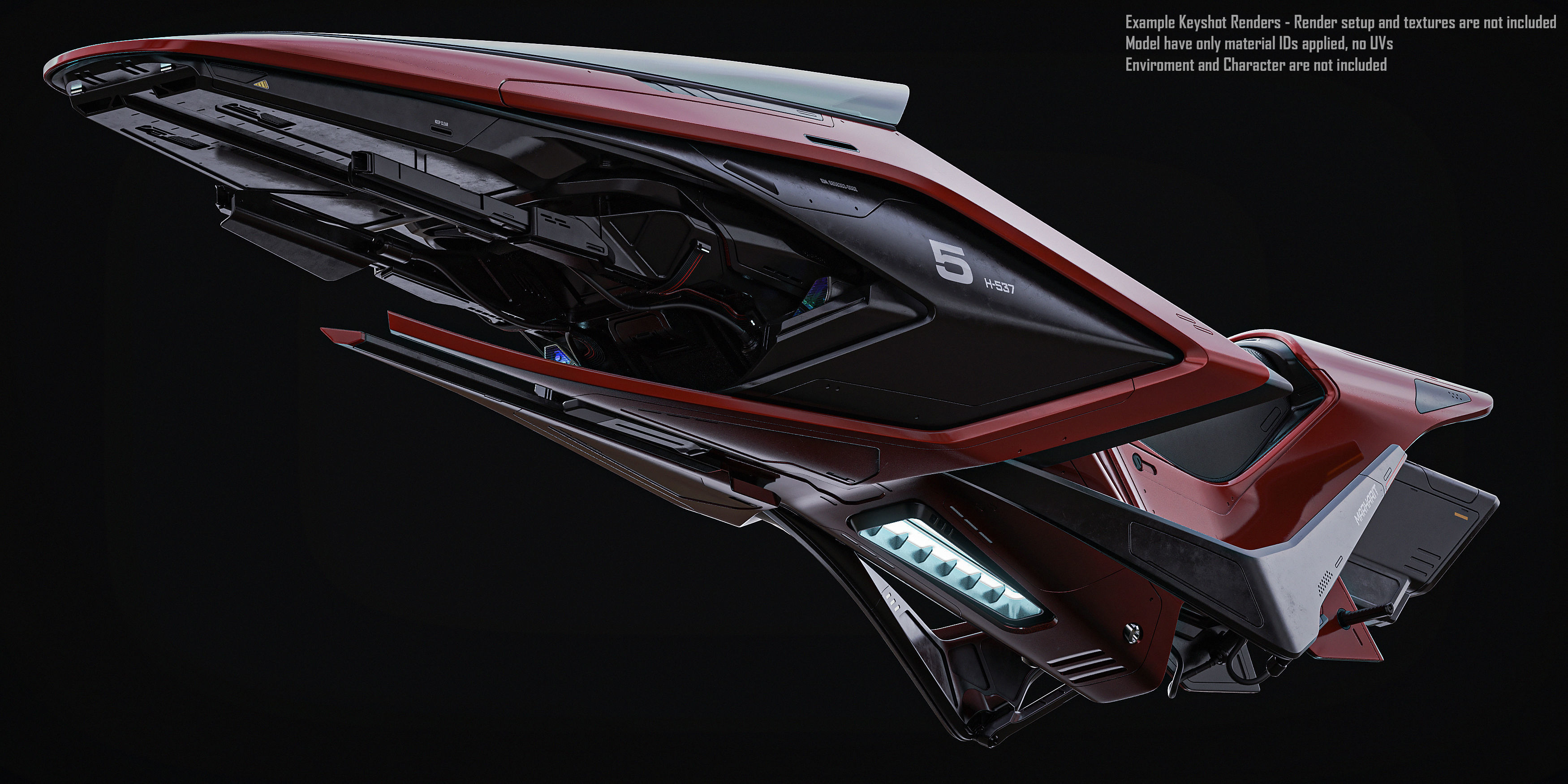 Hover Bike 3D model | CGTrader