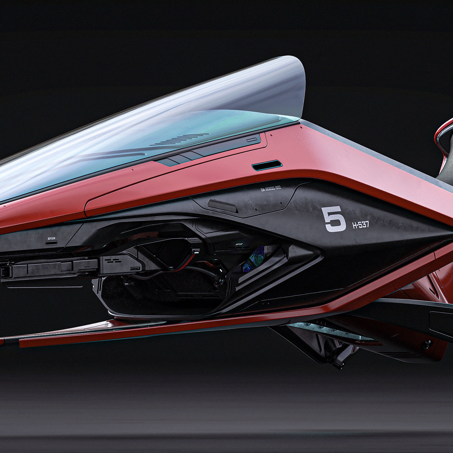 Hover Bike 3D model | CGTrader